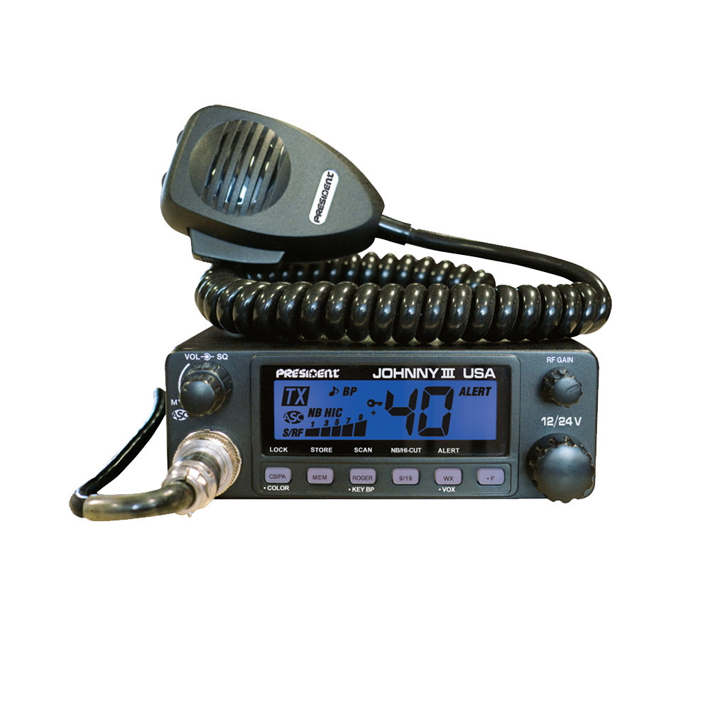 JOHNNY-III-ASC (12/24V) - AM-transceivers - CB-Radios - Group President ...